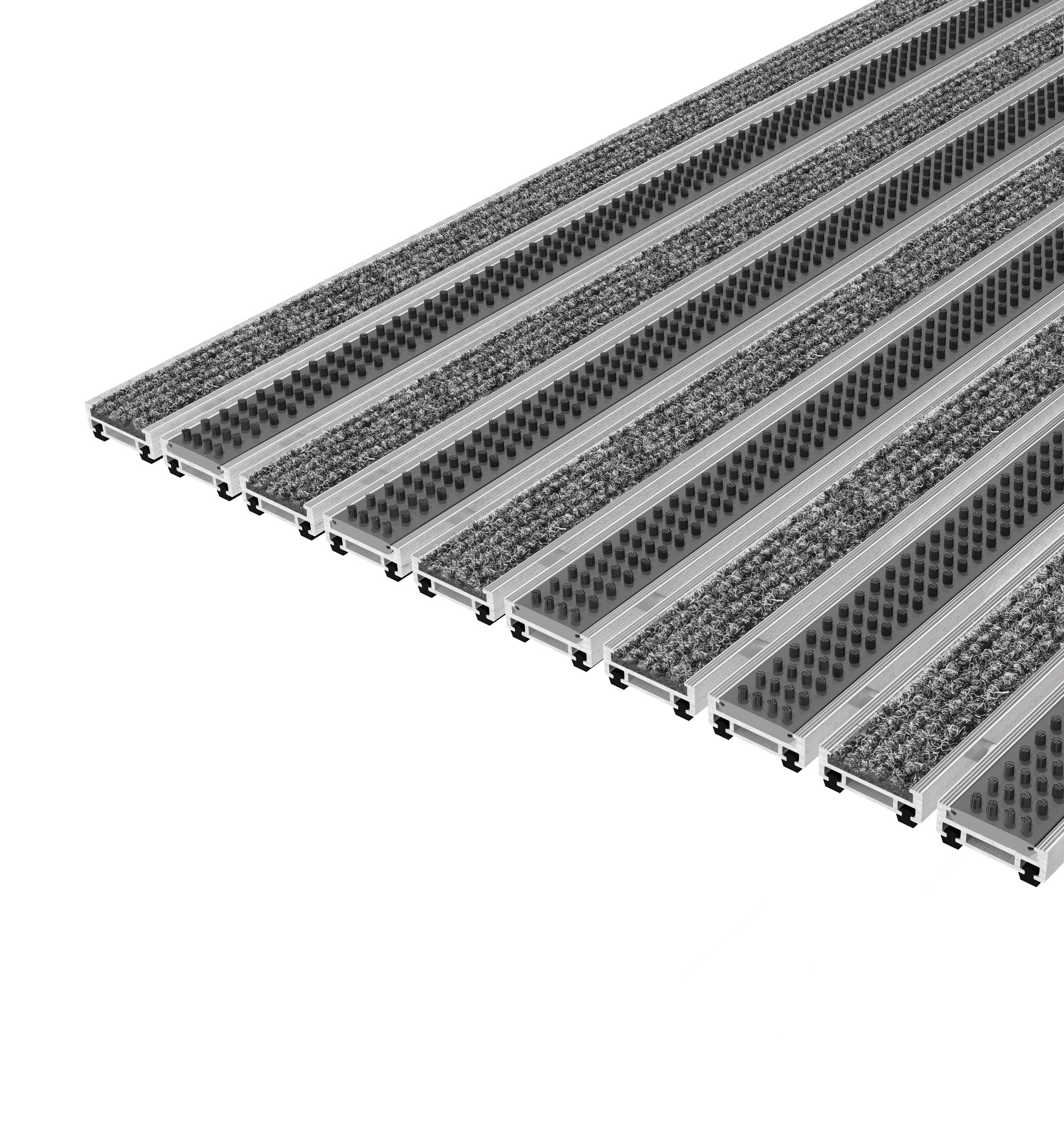 Top Clean STABIL 12 mit Rips und Bürstenprofil - GEGGUS